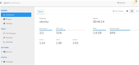 How To Install Ajenti Control Panel To Manage Linux Servers