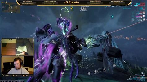 Warframe 5x3 Unairu Wisp VOLT DPS Eidolon Hunt YouTube
