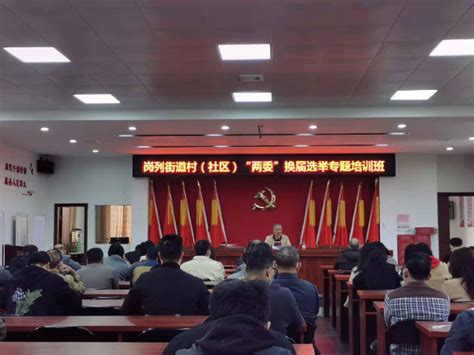 岗列街道召开村（社区）“两委”换届选举专题培训班 阳江市江城区人民政府门户网站