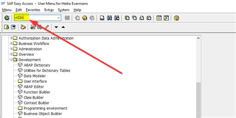 SAP How To Show The Transaction Codes In The SAP Menu Heiko Evermann S Developer Notes