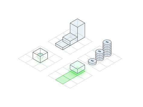 Isometric Grid By Tridip Thrizu