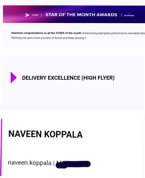 Naveen Koppala On Linkedin Feeling Proud And Honored To Share Received