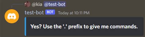 Send The Prefix Of The Bot Whenever It Is Tagged · Issue 28