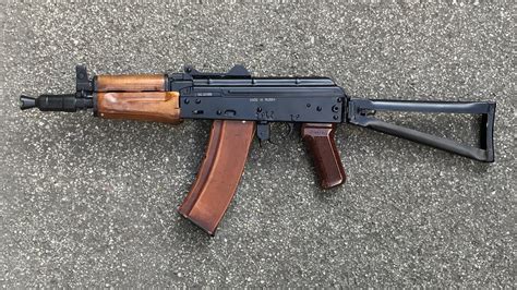 AKSU AKS74-U Yunker 4,5mm CO2 VOLLSTAHL Sturmgewehr, LEGALE Dekowaffe ...