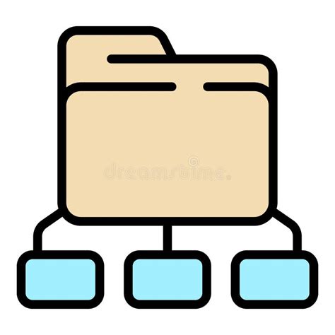 Internet Folder Icon Vector Flat Stock Vector Illustration Of Folder Mobile 289195237