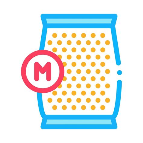 Mushroom Spawn Bag Icon Vector Outline Illustration 17322642 Vector Art