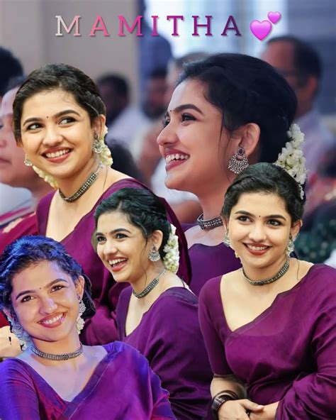Mamitha Baiju 💕 Beautiful Smile Women Cute Beauty Girly Photography