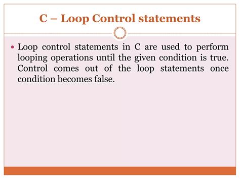 Decision Control And Iterative Statements Pdf Programming Languages