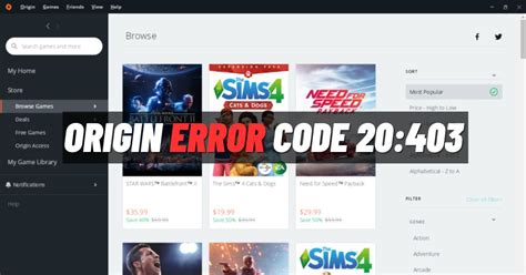 Origin Error Code 20 403 How To Fix ViralTalky