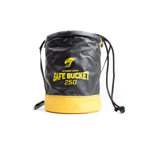 Python Safety Safe Bucket 250lb Load Rated Drawstring Vinyl 1500139