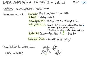 LAG Skills 11 Problem Sheet 4CCM113A Autumn 2021 Linear Algebra And