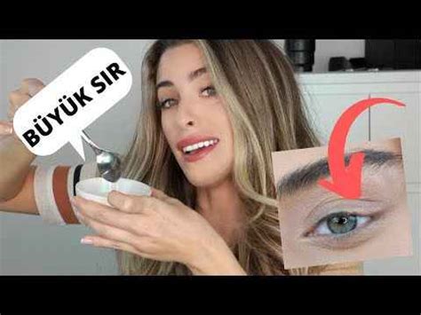 KİRPİK VE KAŞLARIMI NASIL UZATTIM işte o karışım Günebakış