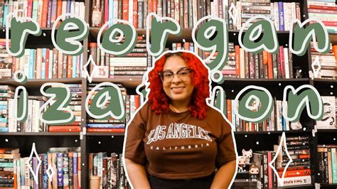 BOOKSHELF REORGANIZATION Post College Book Disaster YouTube
