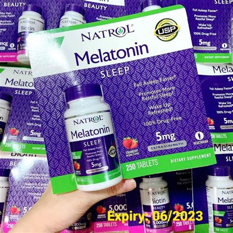 Natrol Melatonin 5mg Shopee Philippines