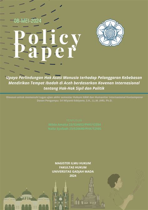 Pdf Upaya Perlindungan Hak Asasi Manusia Terhadap Pelanggaran Kebebasan Mendirikan Tempat