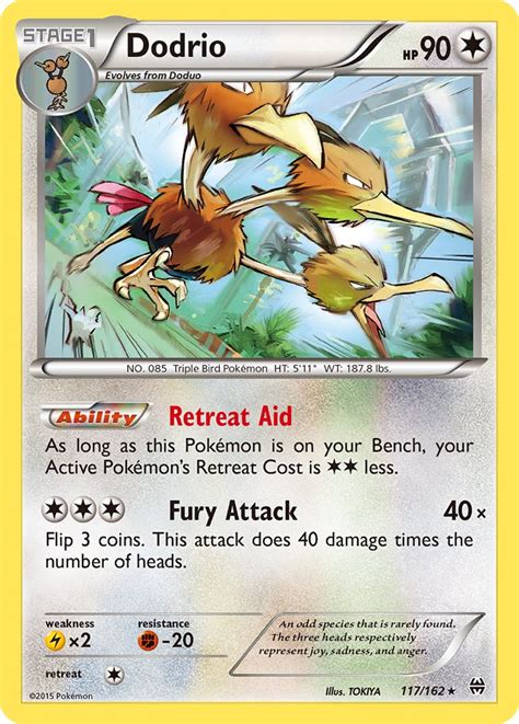 Dodrio 117 162 Breakthrough Pokemonkaart Nl