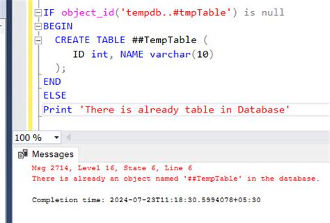How To Create Temp Table In Sql Server Databasefaqs