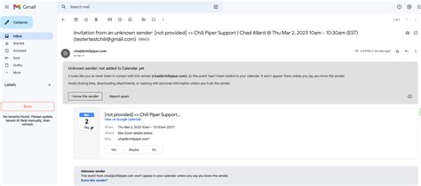 Google S Unknown Sender Policy Chili Hub