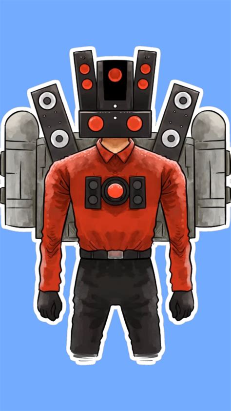 Titan Speaker Man Wallpaper - TubeWP
