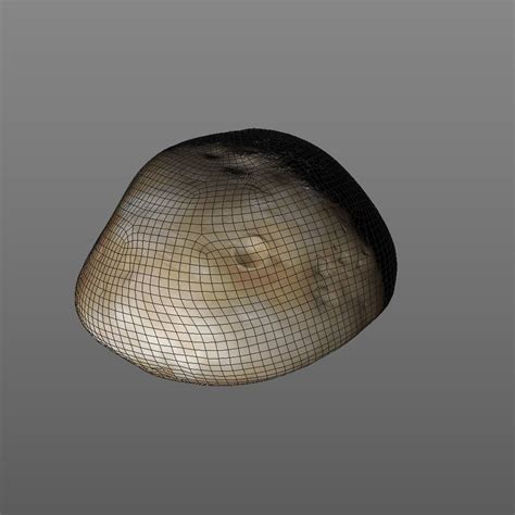 3d Model Deimos Moon Game Ready Vr Ar Low Poly Cgtrader