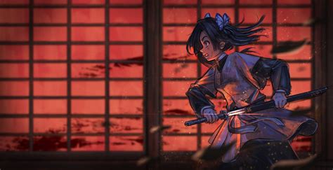 Download Demon Slayer Aoi Kanzaki Wallpaper