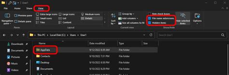 Solved How To Show Hidden Files And Folders Like Appdata Up