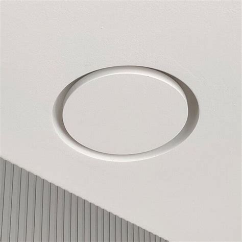 Ergovent Rondo 150 White Frameless Diffuser Pure Ventilation