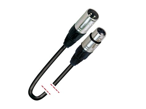 Cable DMX XLR Macho XLR Hembra M GRUPO EKUALIZER