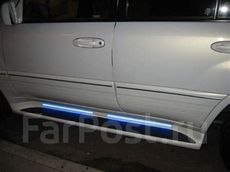 Пороги (подножки) Lexus LX 470 с подсветкой (знак LX) купить во ...