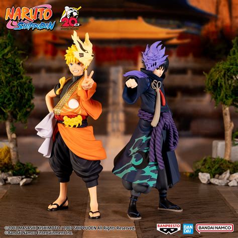 Figurka Naruto Shippuden Sasuke Uchiha 20th Anniversary Costume