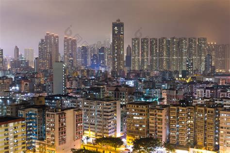 在香港香港城市晚上图片 包图网企业站