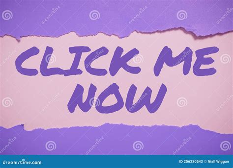 Writing Displaying Text Click Me Now Internet Concept Internet Helping Desk Press The Button