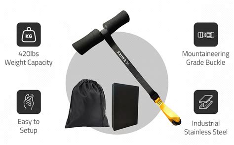 Amazon Nordic Curl Adjustable Strap With Thick Knee Pad Exura