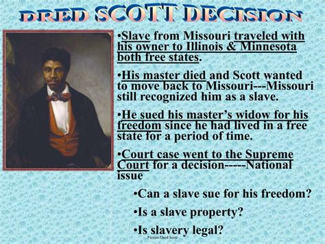 Ppt Dred Scott Decision 1857 Powerpoint Presentation Free Download