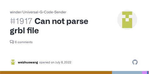 Can Not Parse Grbl File · Issue 1917 · Winderuniversal G Code Sender