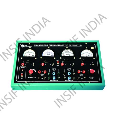 Manufacturers And Suppliers Of Transistor Characteristics Trainer Npn