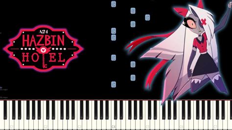 Hazbin Hotel Pioson Piano Tutorial Youtube