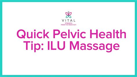 Quick Health Top Ilu Massage Youtube