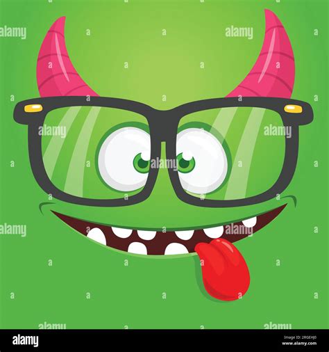Nerd Cartoon Face