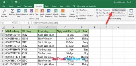 Displaying And Printing Formulas In Excel