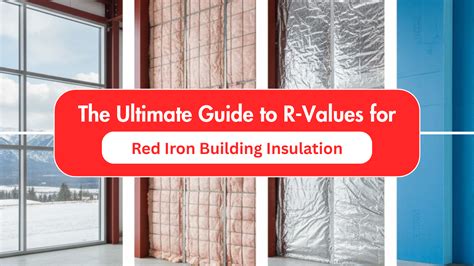 Understanding R Values For Red Iron Building Insulation