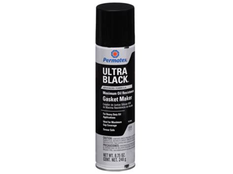Permatex Ultra Black Maximum Oil Resistance Rtv Silicone Gasket Maker Rtv Silicone Oils Silicone