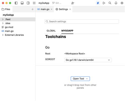 Getting Started With Go JetBrains Fleet Documentation