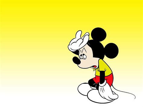 Mickey Mouse Upset