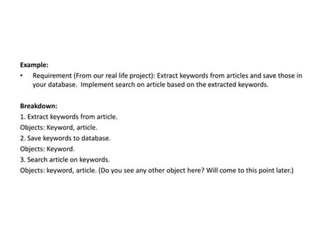 Software Requirement Analysis And Thinking Process Towards A Good