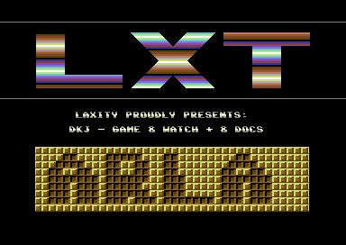 CSDb DKJ Game Watch 1D By Laxity 2020