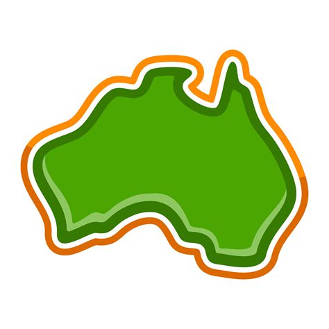 Ícone de vetor de geografia mapa de Austrália 551210 Vetor no Vecteezy