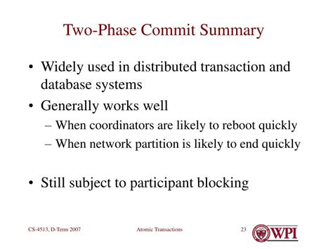Ppt Atomic Transactions In Distributed Systems Powerpoint