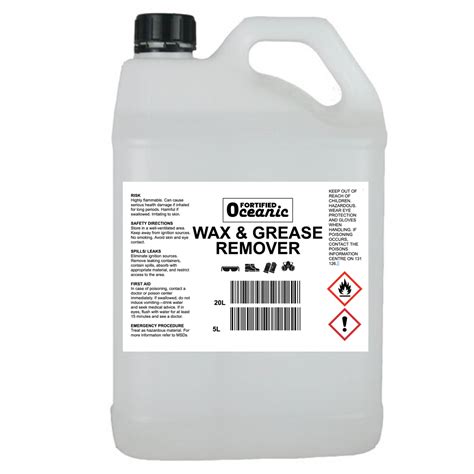 Wax And Grease Remover Fortified Oceanic Pty Ltd