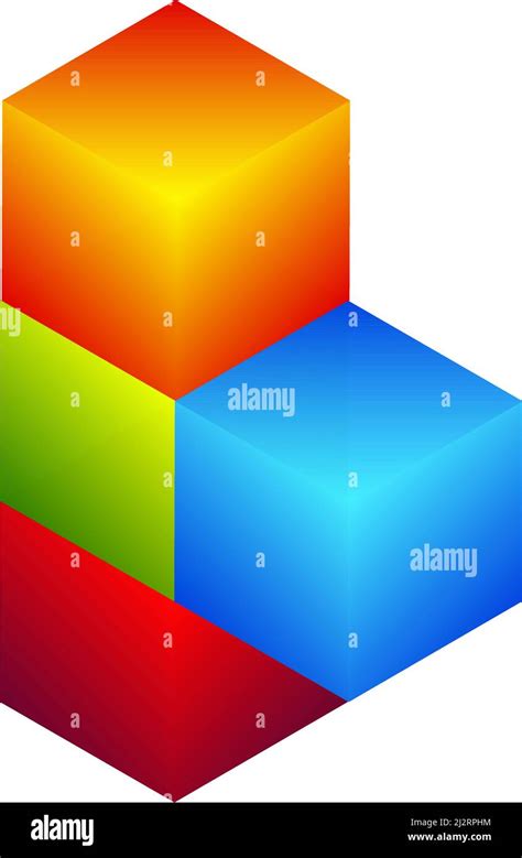 3d Isometric Cube S As Construction Construct Building Technology Architecture And